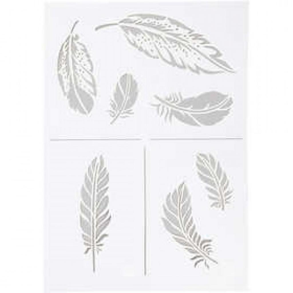 Stencil, Root, 30.5 x 3.5 cm